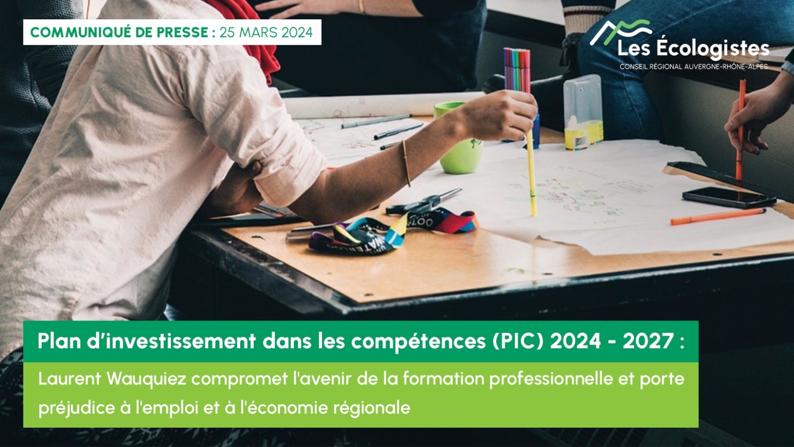 Plan d’investissement dans les compétences (PIC) 2024 - 2027 : Laurent ...